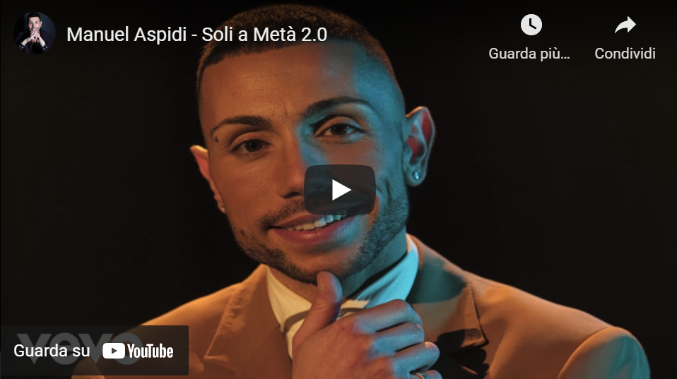 Manuel Aspidi torna con "Soli a Metà.2.0" e fa coming out - INTERVISTA ...