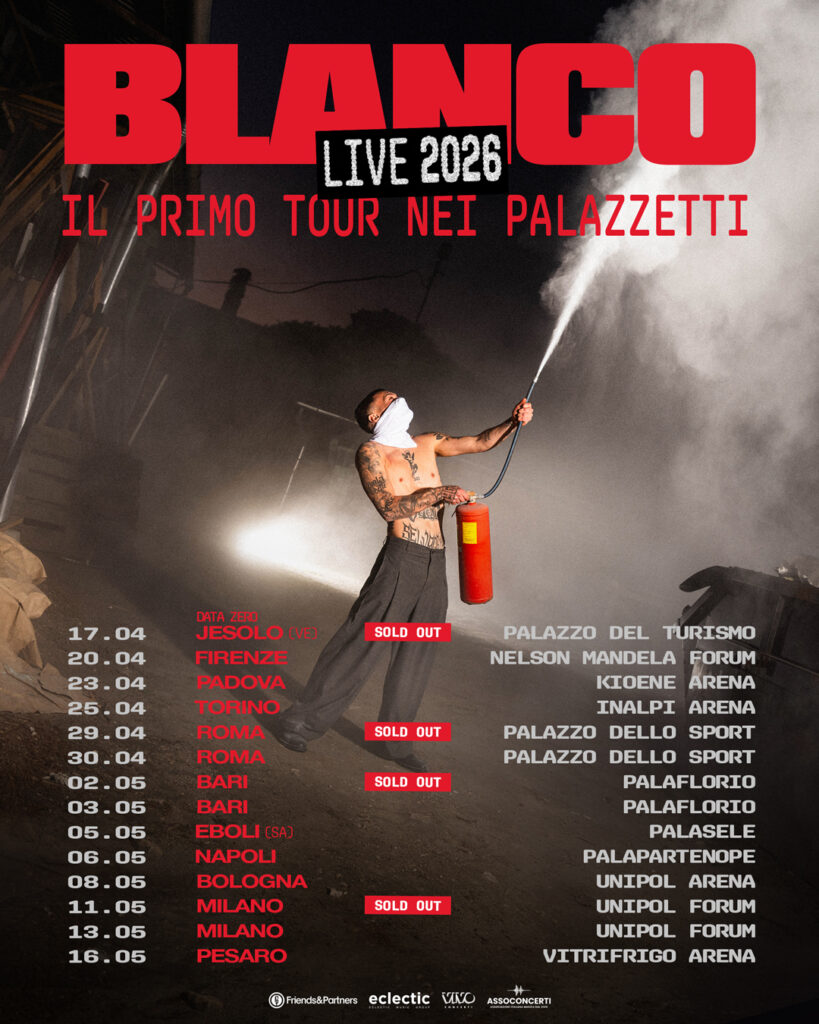 BLANCO: NUOVO ALBUM MA' E TOUR ESTIVO 2026 - FAREMUSIC